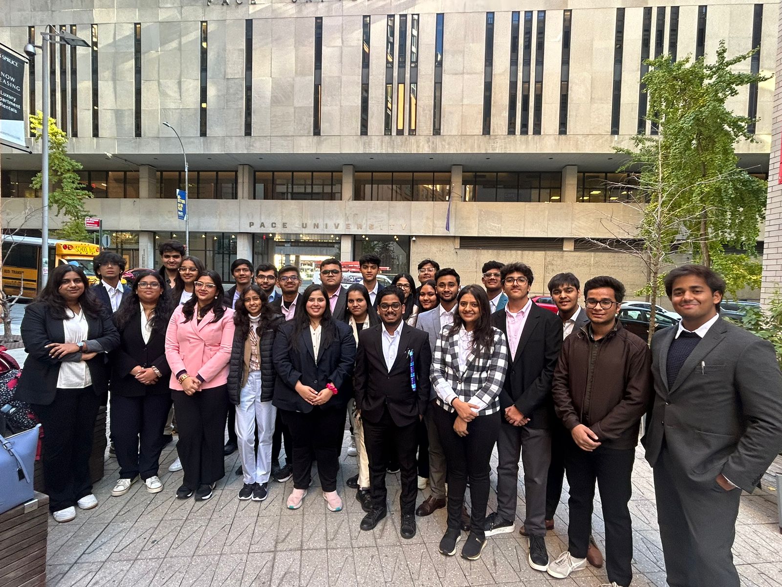 ATLAS Students Visit Pace University- Lubin School of Business