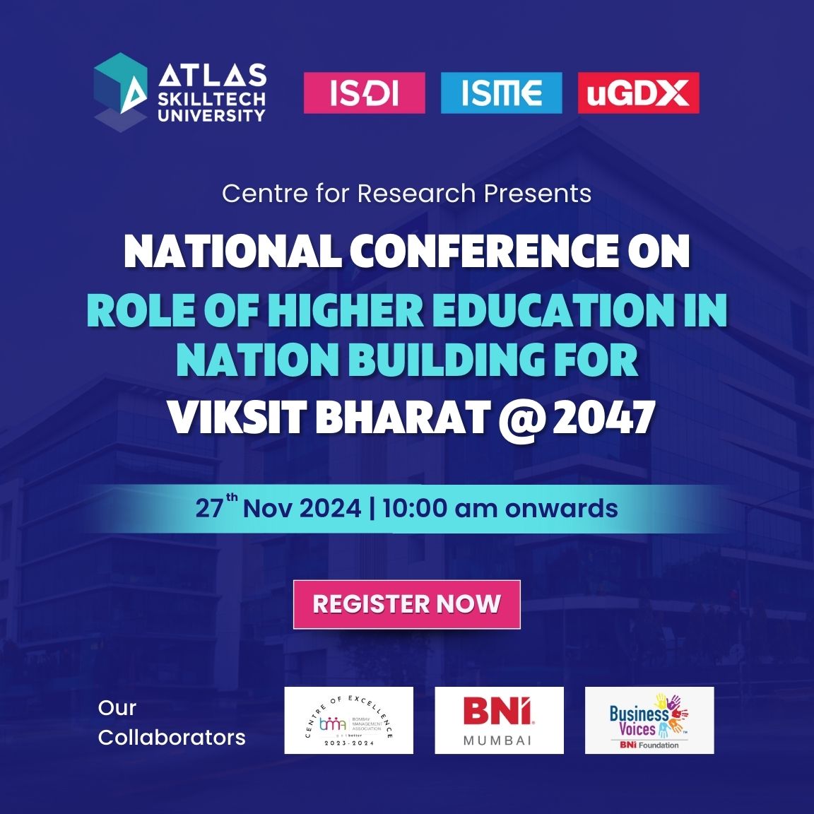 ATLAS SkillTech University: India's 1st Urban Multidisciplinary University